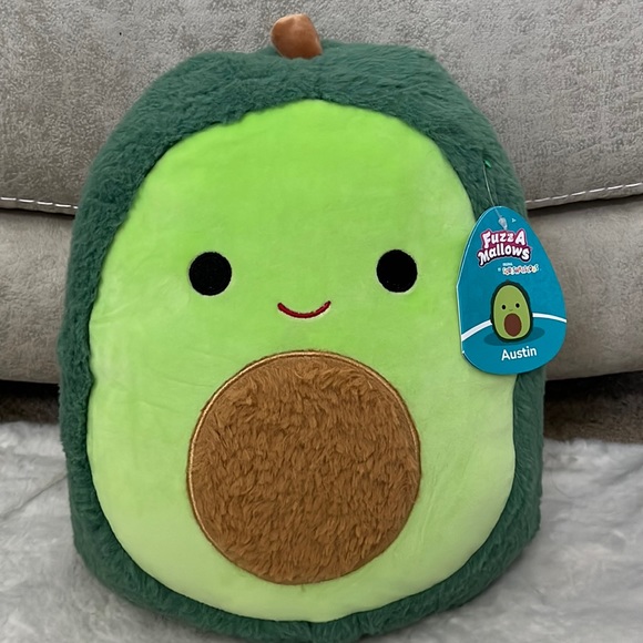 Squishmallows | Toys | Squishmallows Austin The Avocado Fuzzamallow 2 ...